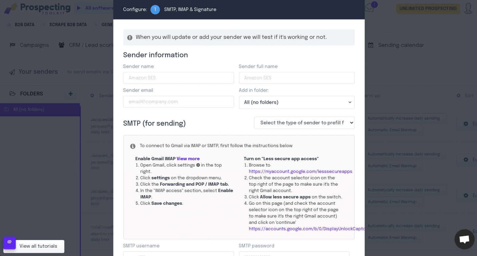 How to Warm Up an Email Account for Cold Email - ProspectingToolkit