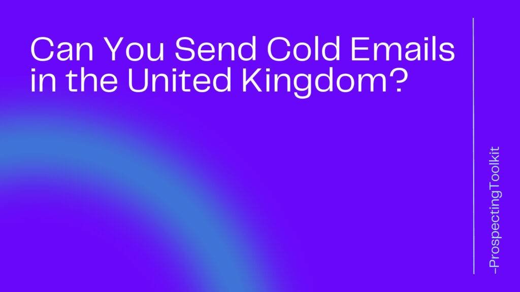 How to Cold Email for Sales