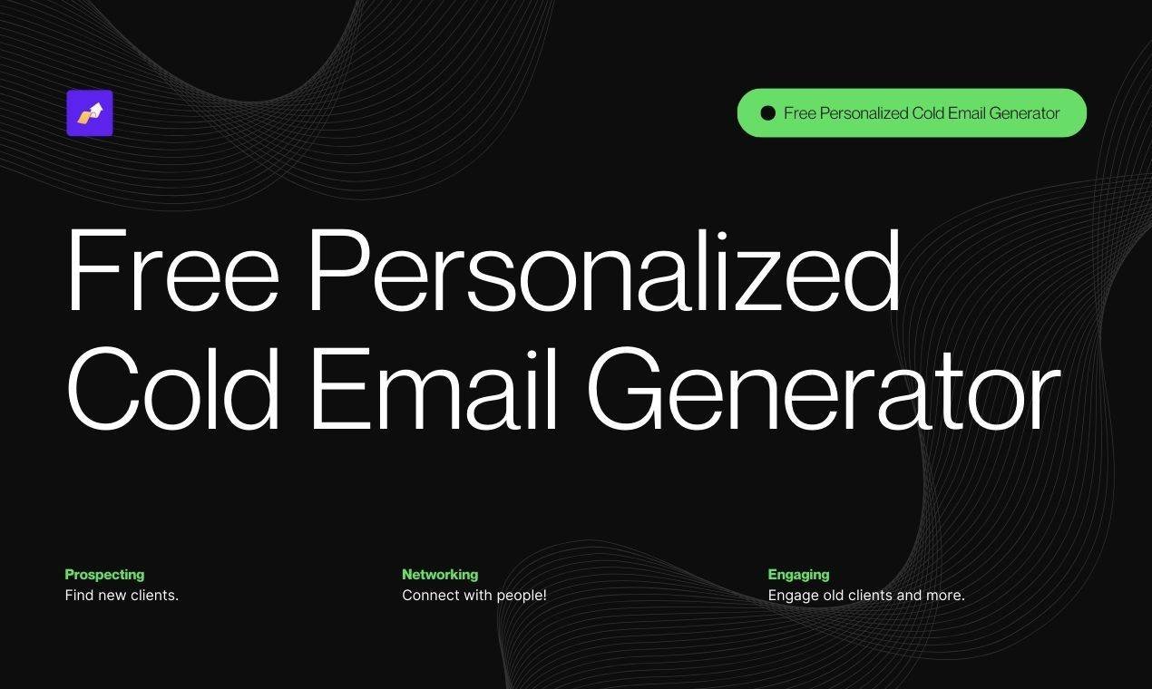 100% Free Personalized Cold Email Generator